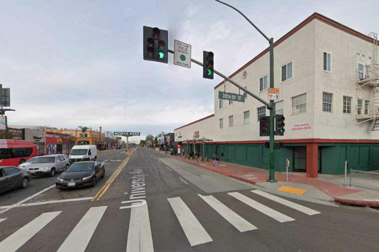 Pedestrian Hospitalized After Being Struck By Car In North Park Late