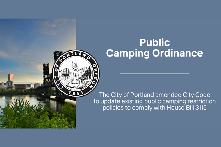 Portland City Council Passes New Ordinance to Regulate Public Camping,