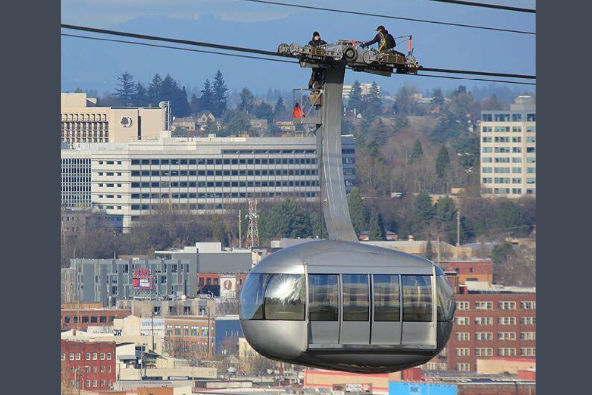 Portland's Aerial Tram to Halt Operations May 23-28 for Routine