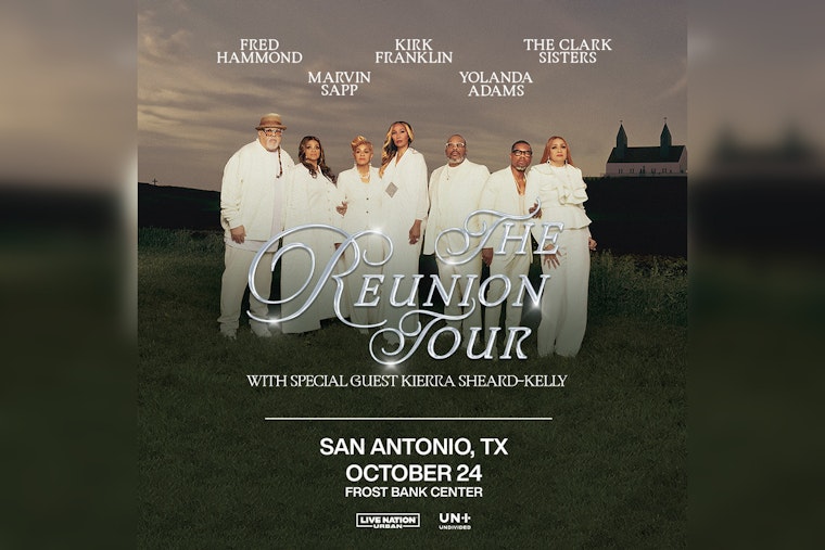 San Antonio Added to Kirk Franklin's Star-Studded 'The Reunion Tour'