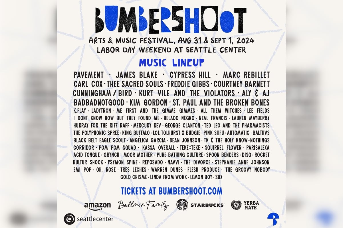 Seattle's Bumbershoot 2024 Set to Dazzle with Reunited Pavement,