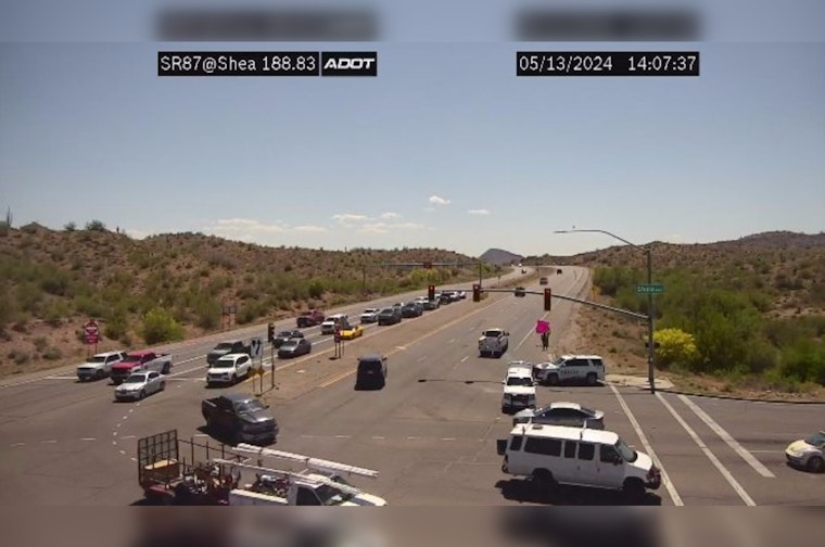 State Route 87 Near Fountain Hills Reopens After Blaze Spurs Brush