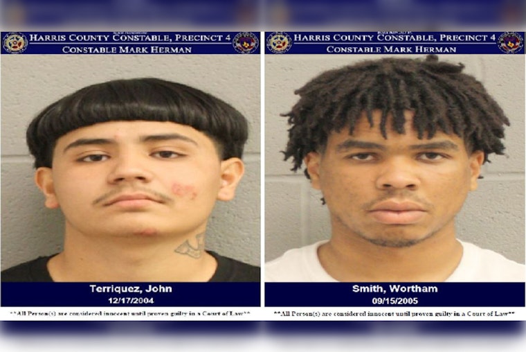 Two Arrested After Car Burglary Escalates to Police Chase in Harris