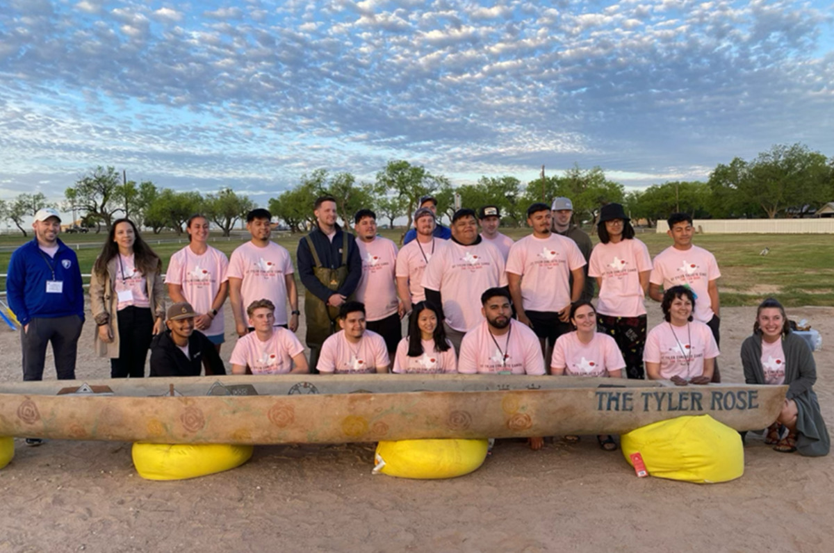 UT Tyler Student and TxDOT Intern Leads Team to Victory at Concrete