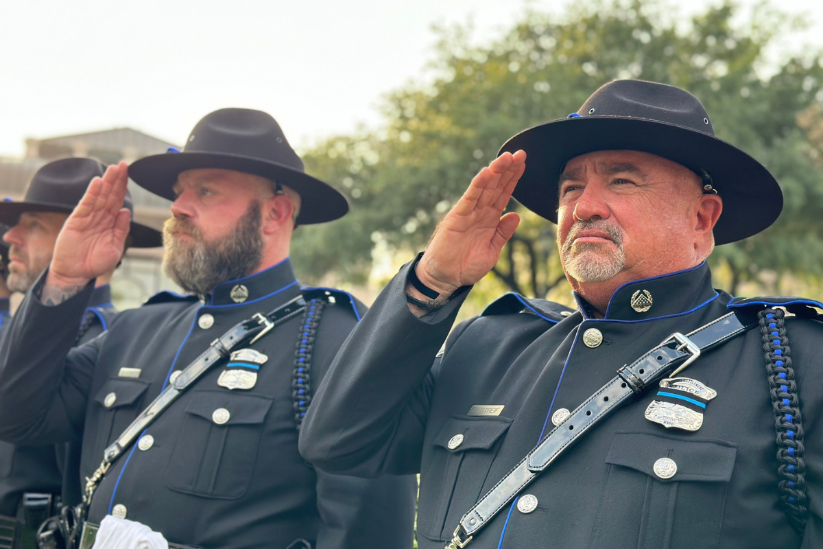 White Settlement Police Celebrates Corporal David Streif's 25 Years of
