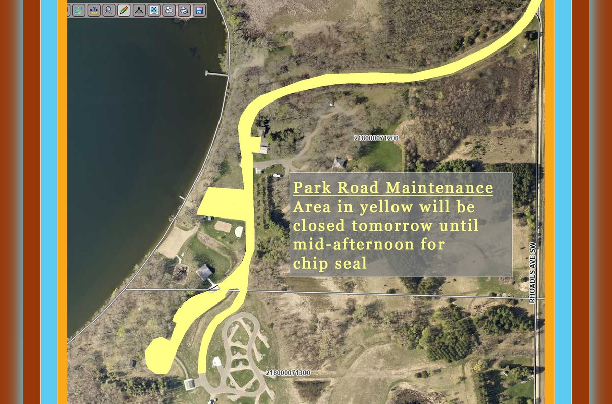 Wright County Announces Park Road Upgrades, Advises Collinwood and