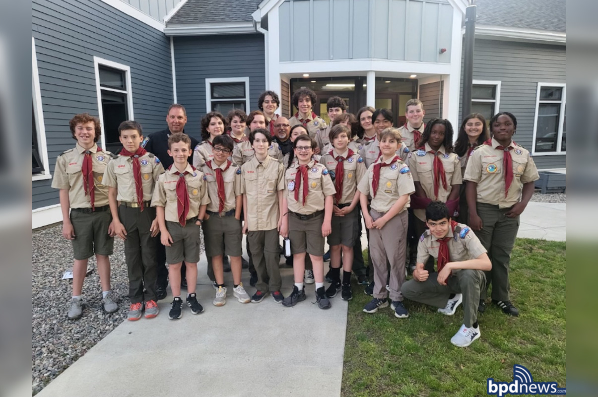 Boston's District E-5 Scouts Gain Insight Into Police Work During