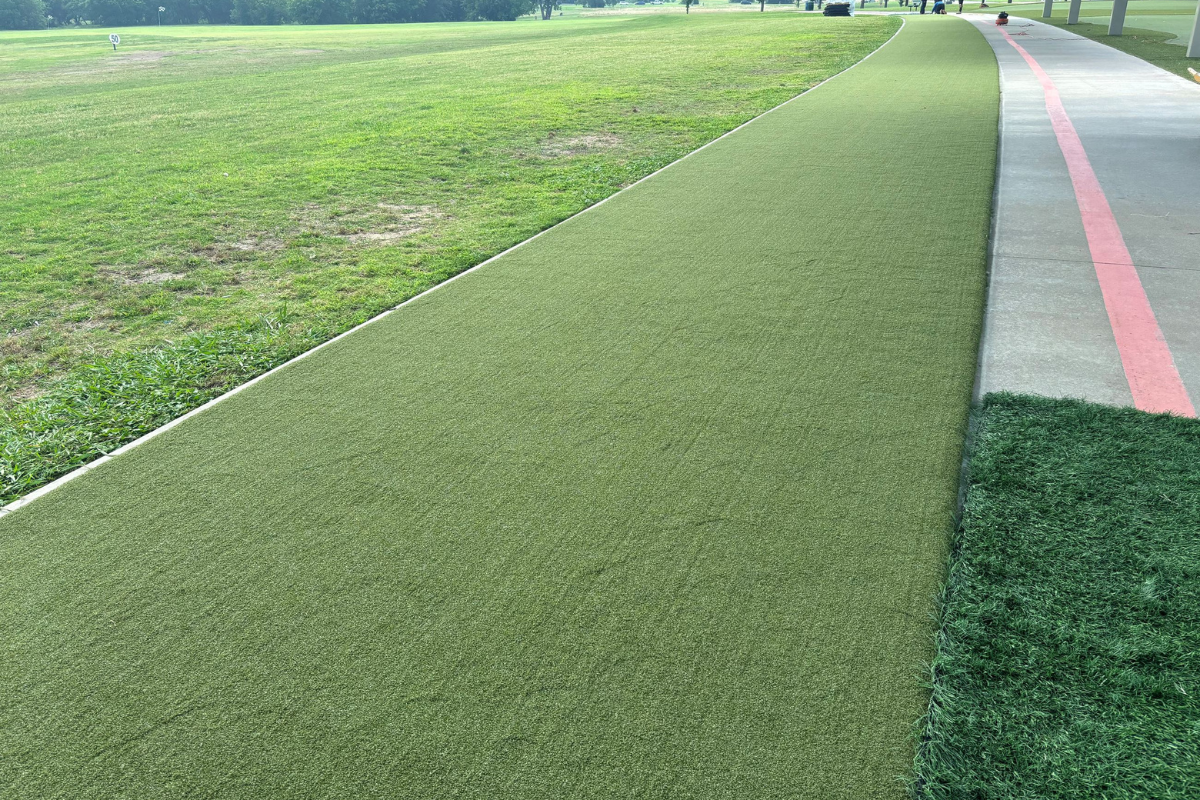 Denton's North Lakes Driving Range Introduces New High-Quality Turf
