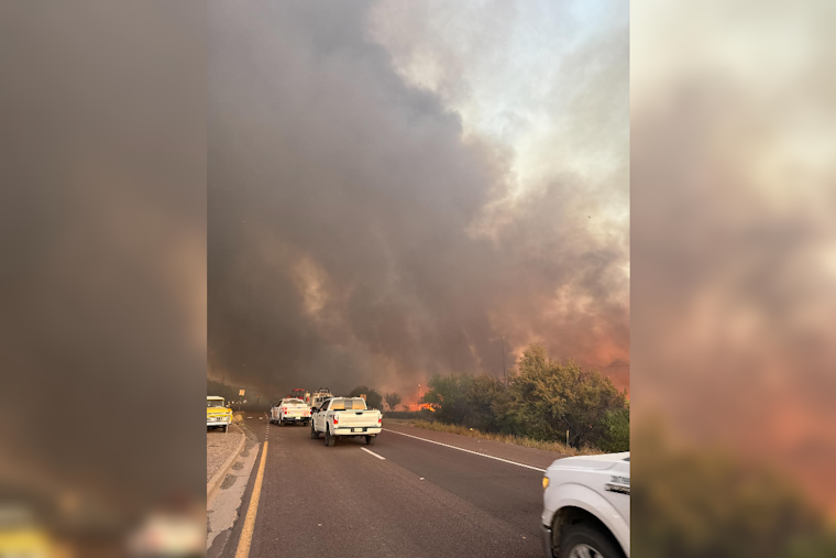 Evacuations Ordered as Rose Fire Engulfs 166 Acres and Threatens 100