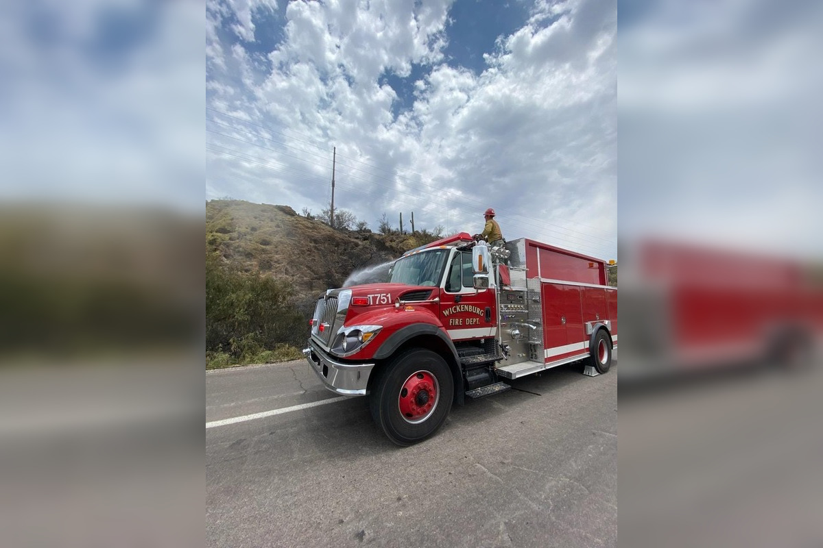 Firefighters Near Full Containment of Rose Fire in Wickenburg with 90%