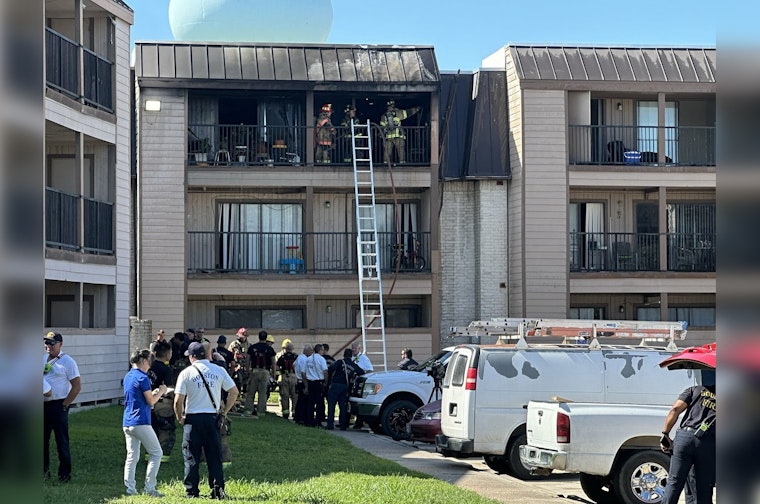 Four Rescued from Intense 2-Alarm Apartment Fire in Houston, Couple