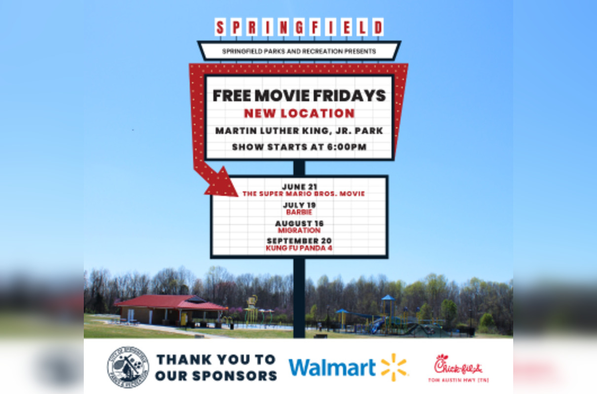 Free Movie Fridays Return to Springfield's Martin Luther King, Jr.
