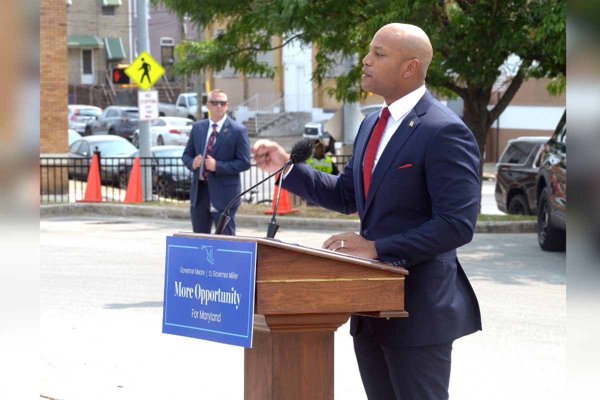 Governor Wes Moore Endorses Baltimore's Red Line Light Rail, Signaling