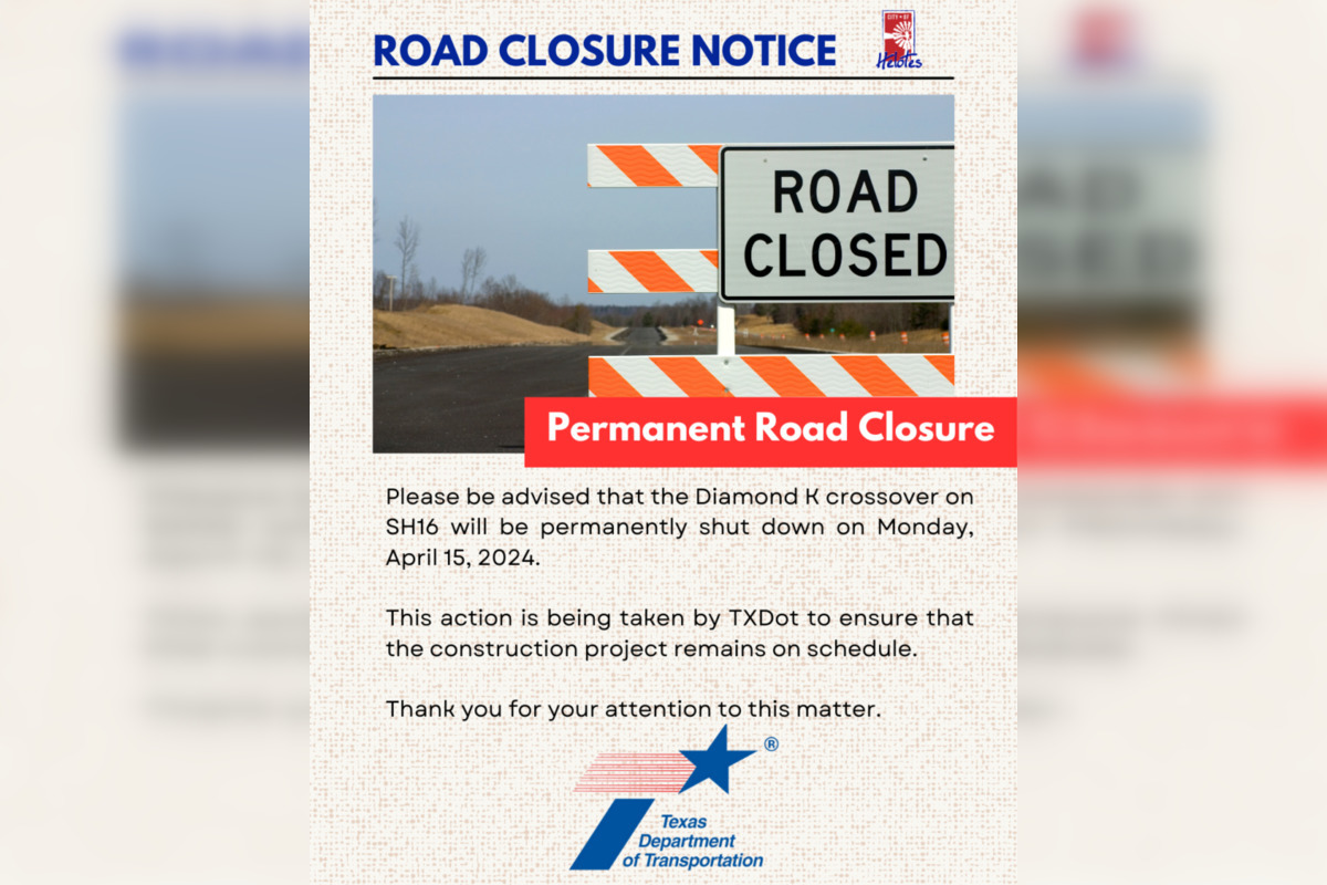 Helotes Braces for Traffic Shift, Diamond K Crossover on SH16 Set for