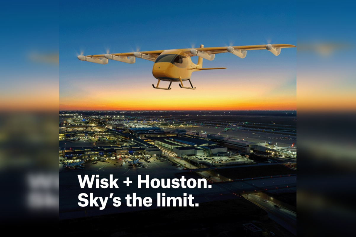 Houston Partners with Wisk Aero to Pioneer Autonomous Air Taxis,