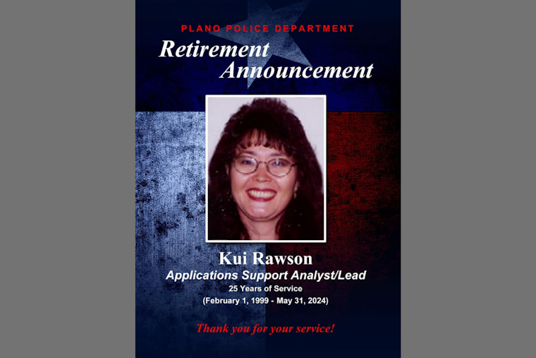 Kui Rawson Retires After 25 Years with Plano IT, Leaves Legacy of