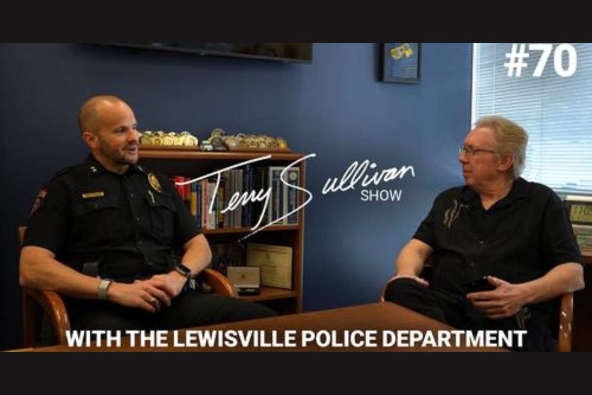 Lewisville Police Chiefs Open Up on "Terry Sullivan Show" in a Candid