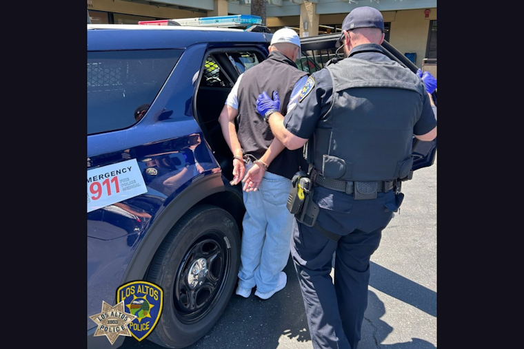 Los Altos Police Nab San Francisco Suspect Accused of Vehicle Theft