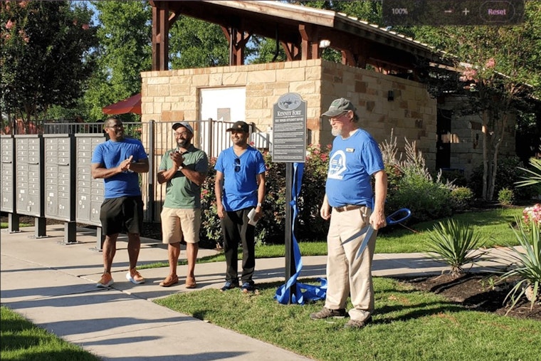 New Historical Marker for Kenney Fort Unveiled in Round Rock, Bridging