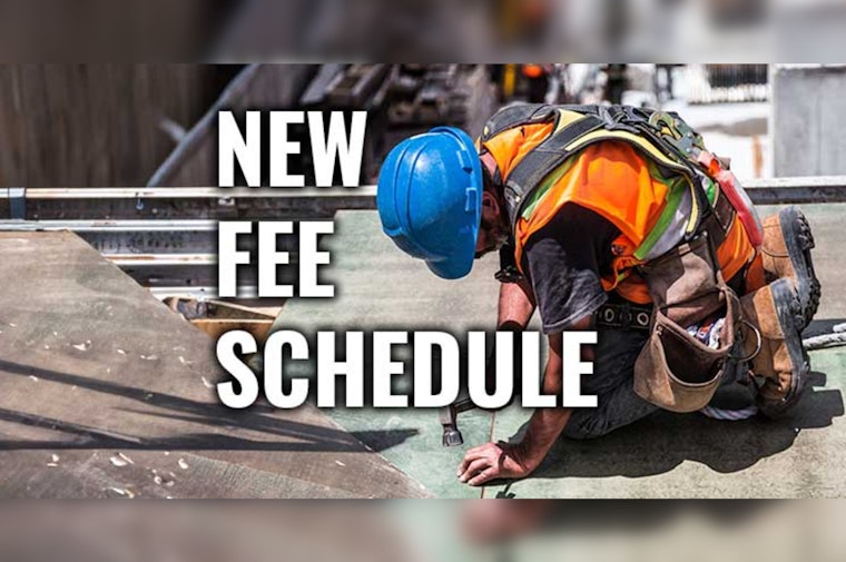 New Permit Fee Schedule Based on Square Footage Set to Take Effect in