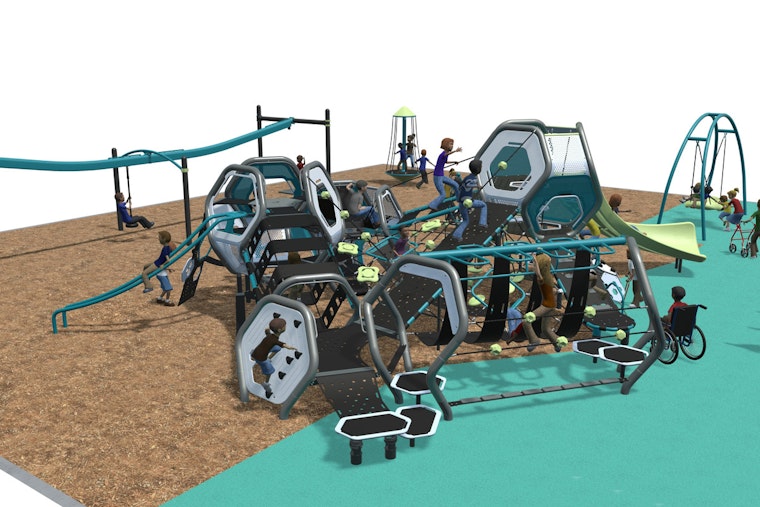 New Play Structure Opens at Mankato's Erlandson Park with Hilltop