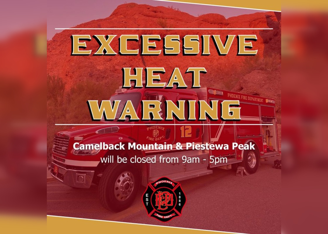 Phoenix and Tucson Under Excessive Heat Warning as Temperatures Soar