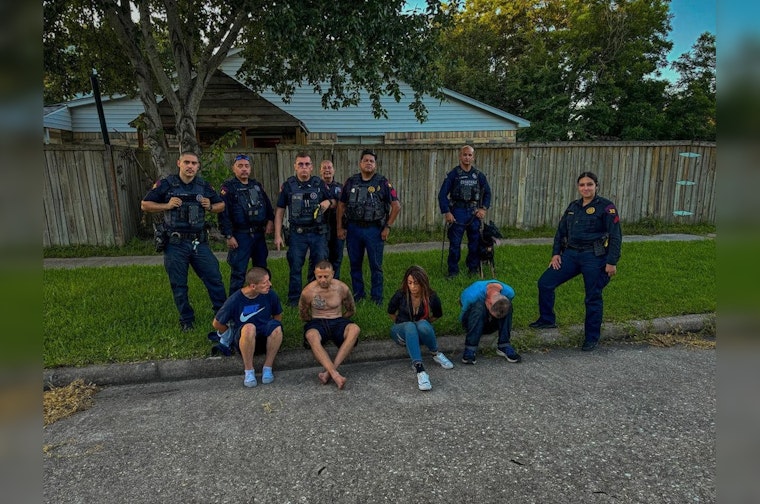 Quartet Arrested on Multiple Warrants and Narcotics Charges in Harris