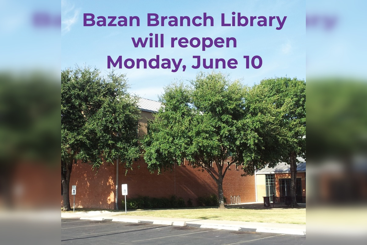San Antonio’s Bazan Branch Library Reopens with Upgrades, Ready for