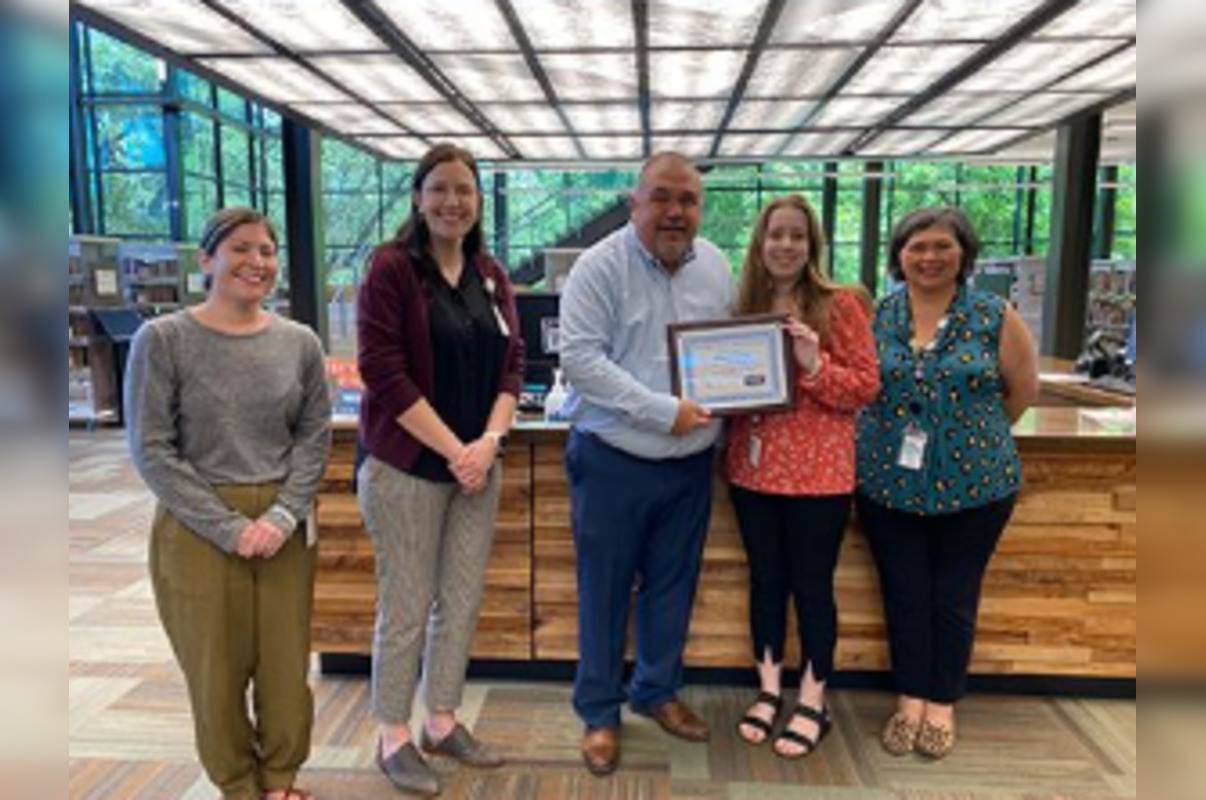 Seguin Public Library's Abbey Daake Honored as Employee of the Month
