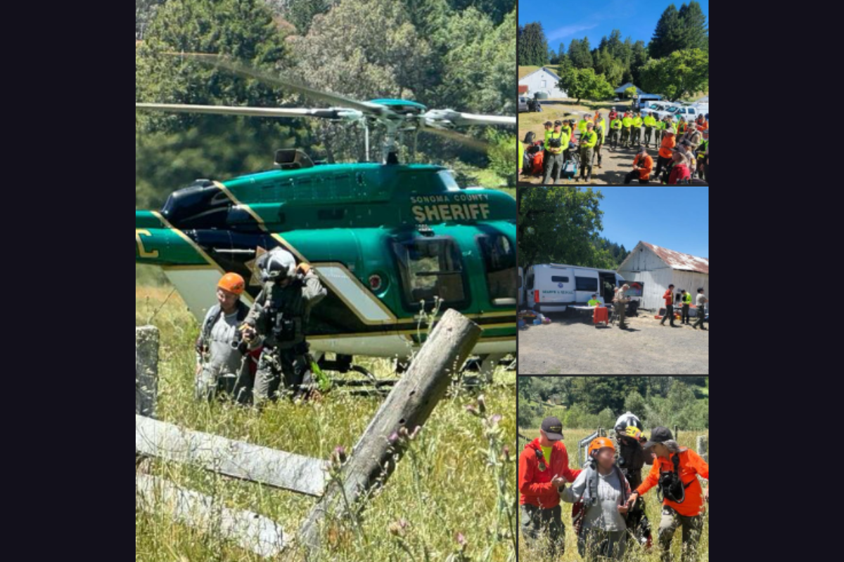 Two Missing Persons Found Safe in Separate Incidents by Sonoma Search