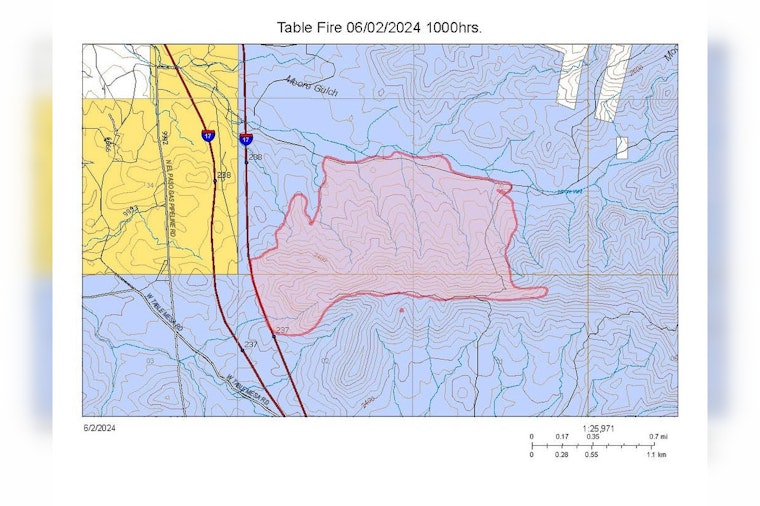 Wildfire Near New River Scorches Over 600 Acres, Temporarily Closes