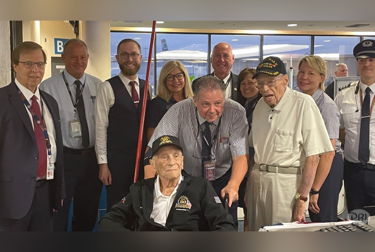 WWII Vets Embark on an Emotional Journey from West Palm Beach to