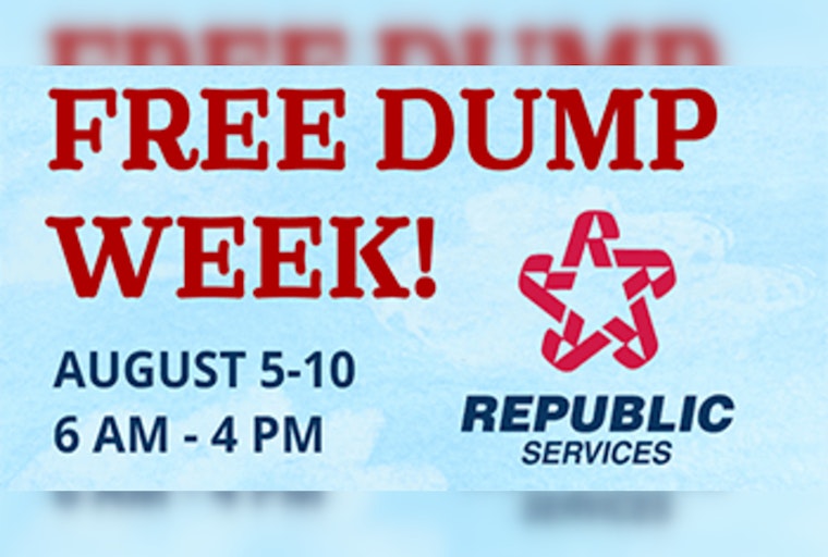 Apache Junction Offers Free Trash Disposal for Residents During Free