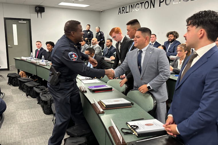 Arlington Police Department Welcomes 46 New Recruits to Training