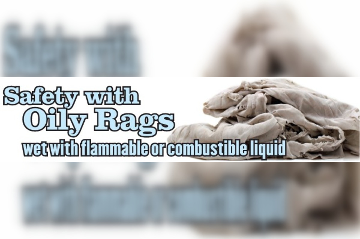 Bloomington Fire Department Shares Safety Tips on Oily Rag Disposal