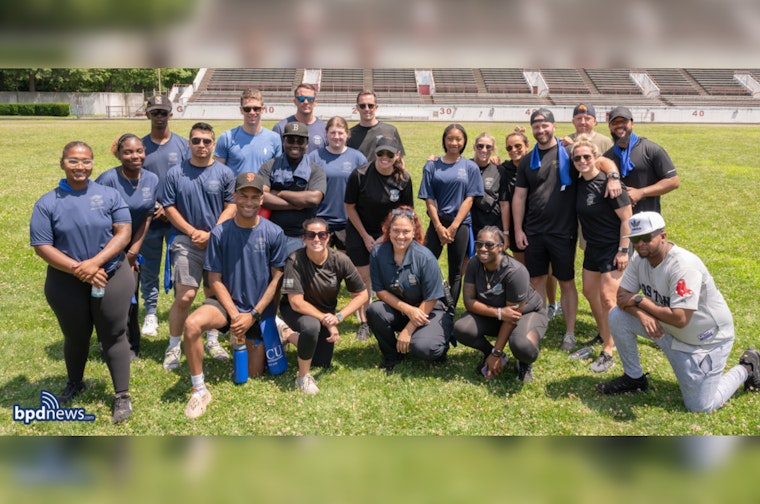 Boston Police Department Unites with Locals for a Fun-filled "Field
