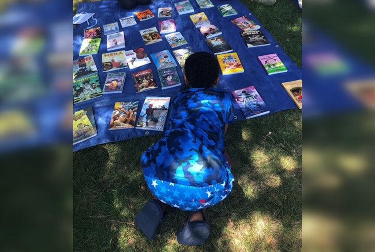Cambridge Book Bike Brings Summer Reading Fun and Free Lunch to Local