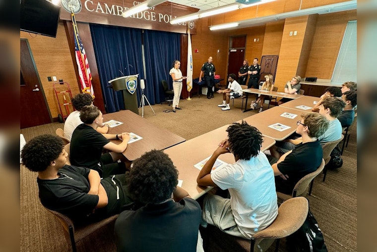 Cambridge Police Launch Summer Youth Academy to Educate Teens on Law