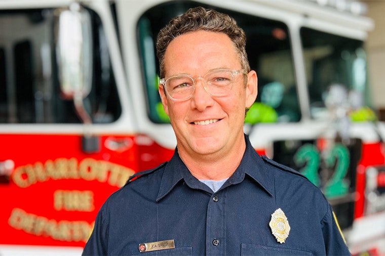 Charlotte Fire Engineer Kyle Shank Honored as CIT First Responder of