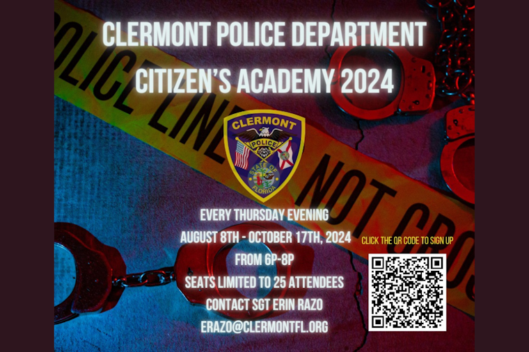 Clermont Police Department Opens Doors for Citizens Academy Experience