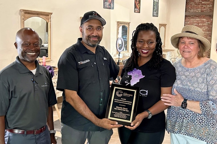 Conyers DDA Awards Local Salon Owner Ginette Nean for Revitalizing