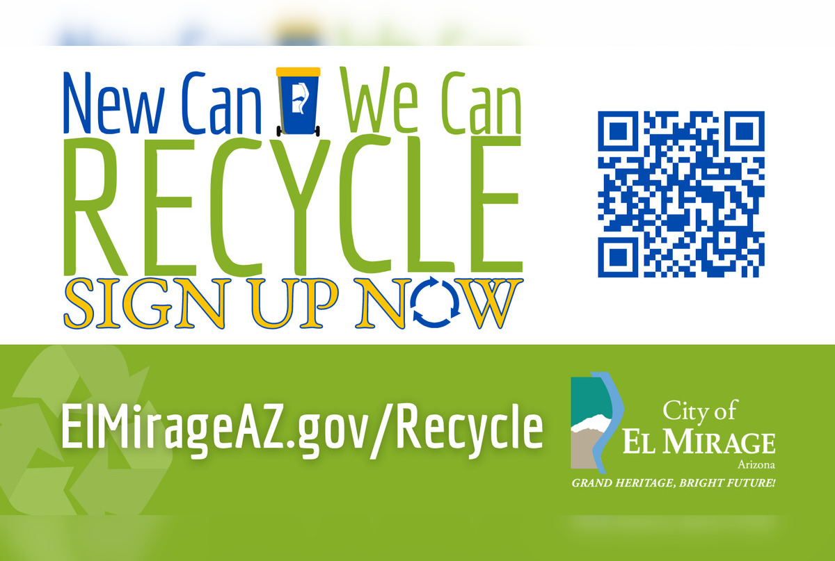 El Mirage Launches New Bi-Monthly Curbside Recycling Program for