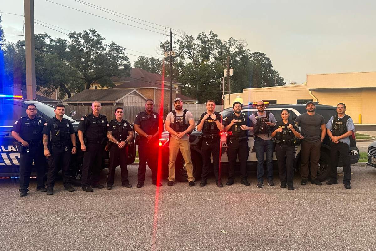 Garland Police Department Officers Return from Aid Mission in
