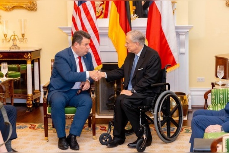 Governor Abbott Hosts German Minister Hubertus Heil in Austin to