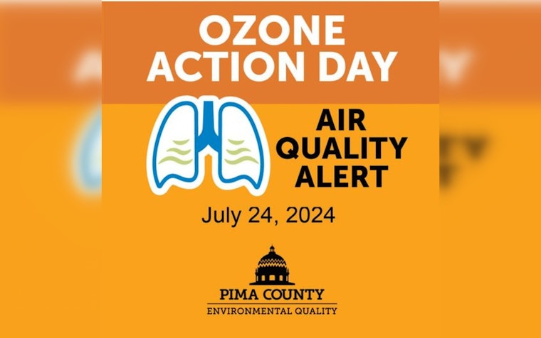 Health Alert Issued in Tucson for Elevated Ozone Levels, PDEQ Advises