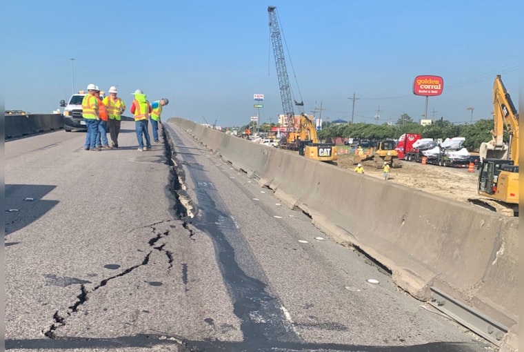 I-10 Westbound Lanes in Beaumont Reopen After Emergency Repairs