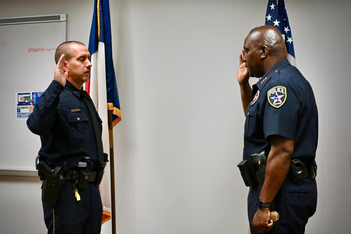 Irving PD Welcomes Officer Ivey, A Seasoned Law Enforcement