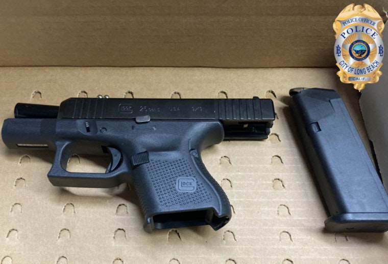 Long Beach Police Seize Firearm in Late-Night Traffic Stop on Almond