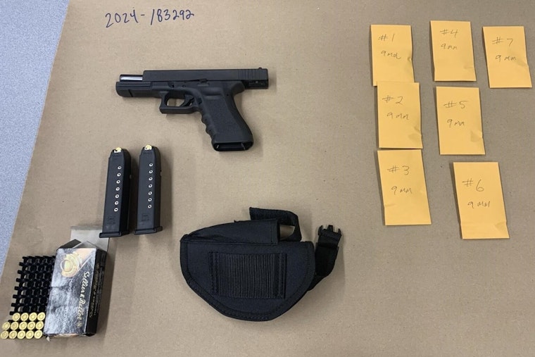 Man Arrested for Firing Gun on South Fletcher Street in Seattle, Gun