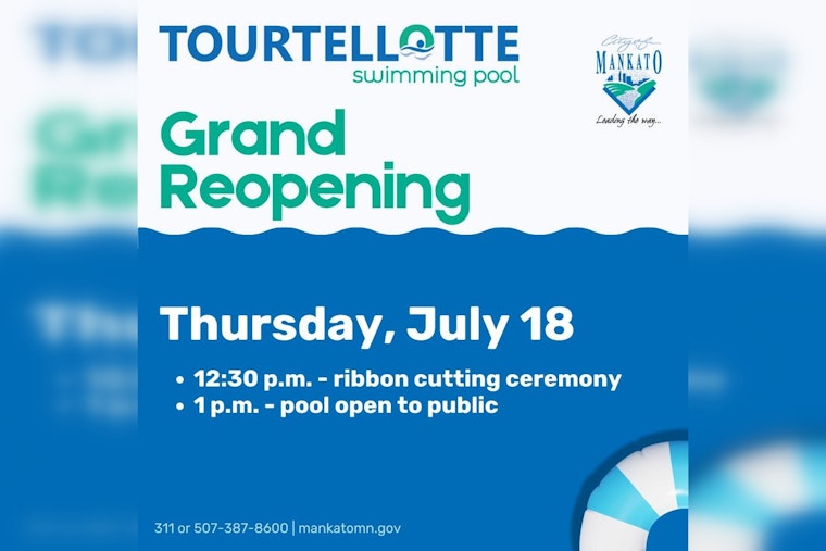 Mankato Community Awaits Eagerly for Tourtellotte Swimming Pool Grand